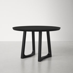 Modern Black Round Dining Tables | AllModern